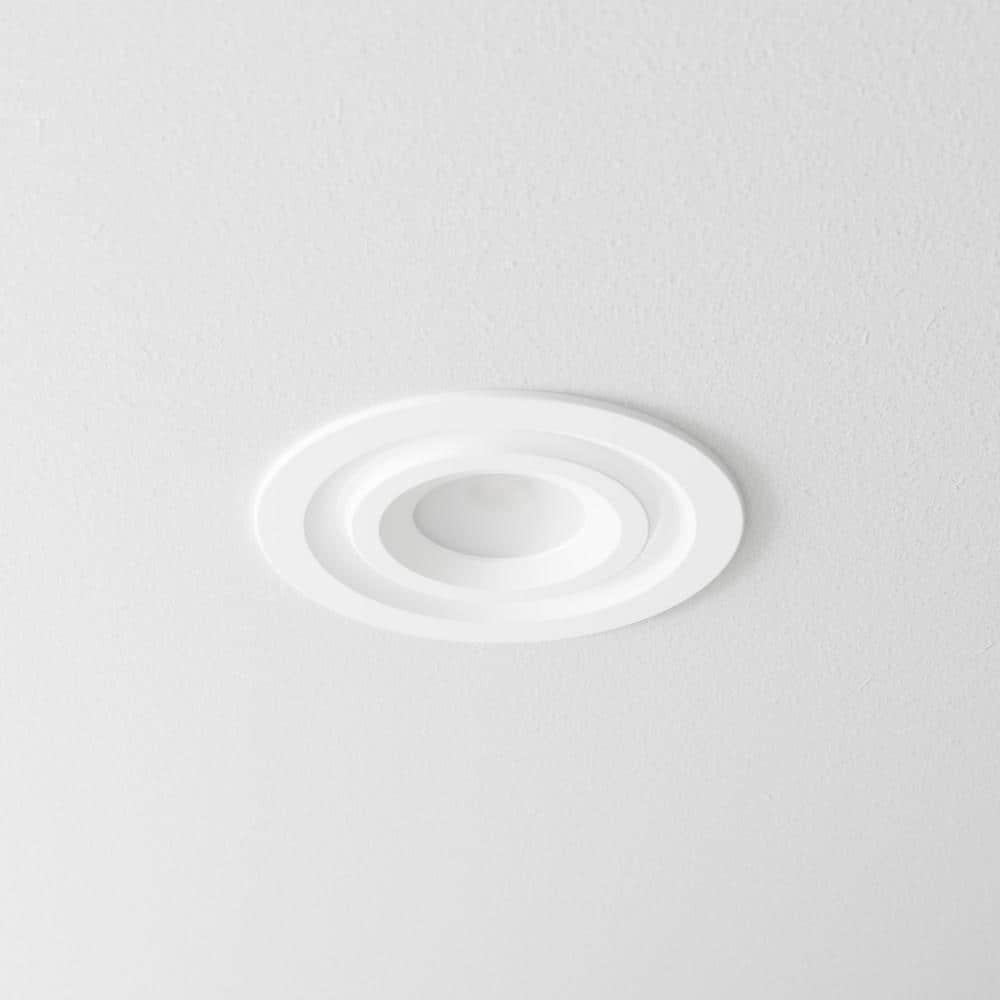 DMF LIGHTING 4 in. White Recessed Light Adjustable Trim (24-Pack) H4TRAWHMC - The Home Depot