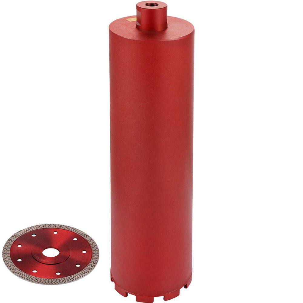 SKYSHALO Diamond Core Drill, 4.5 in./114 mm Dia Core Drill Bit, 14 in ...