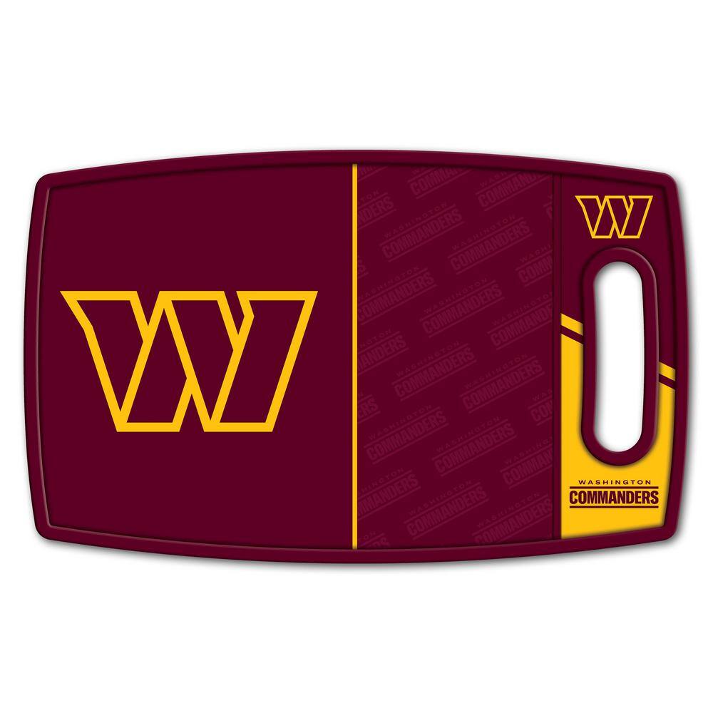 YouTheFan NFL Washington Commanders Logo Series Cutting Board 9in x 0 ...