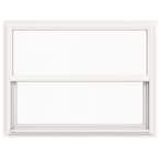 JELD-WEN 42 in. x 36 in. V-4500 Series White Single-Hung Vinyl Window ...
