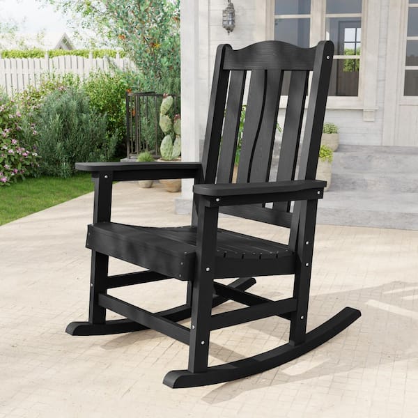 Reviews for Livewood HDPE Plastic Ergonomic Outdoor Adirondack Rocking ...