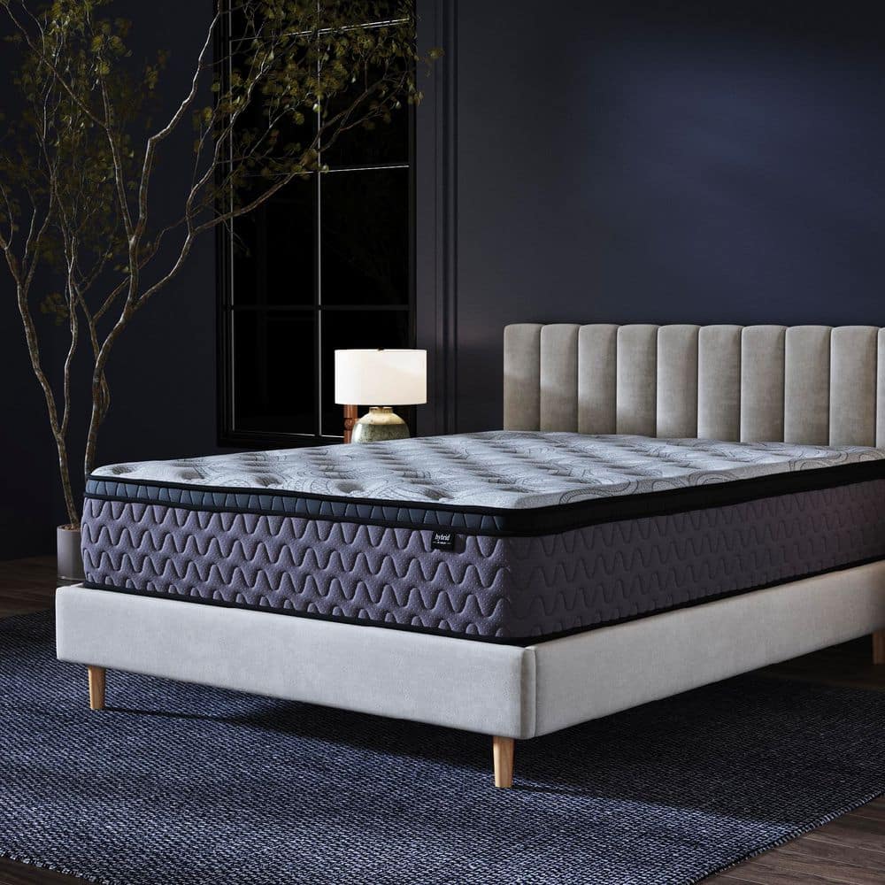 Signature DESIGN BY ASHLEY Augusta 2 Twin Firm Hybrid 12 in. Bed-in-a ...