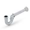 PLUMBFLEX 1-1/2 in. Utility/ Milwaukee P-Trap with Drain Plug for ...