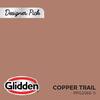 Glidden Premium 1 gal. Copper Trail PPG1066-5 Eggshell Interior Latex ...