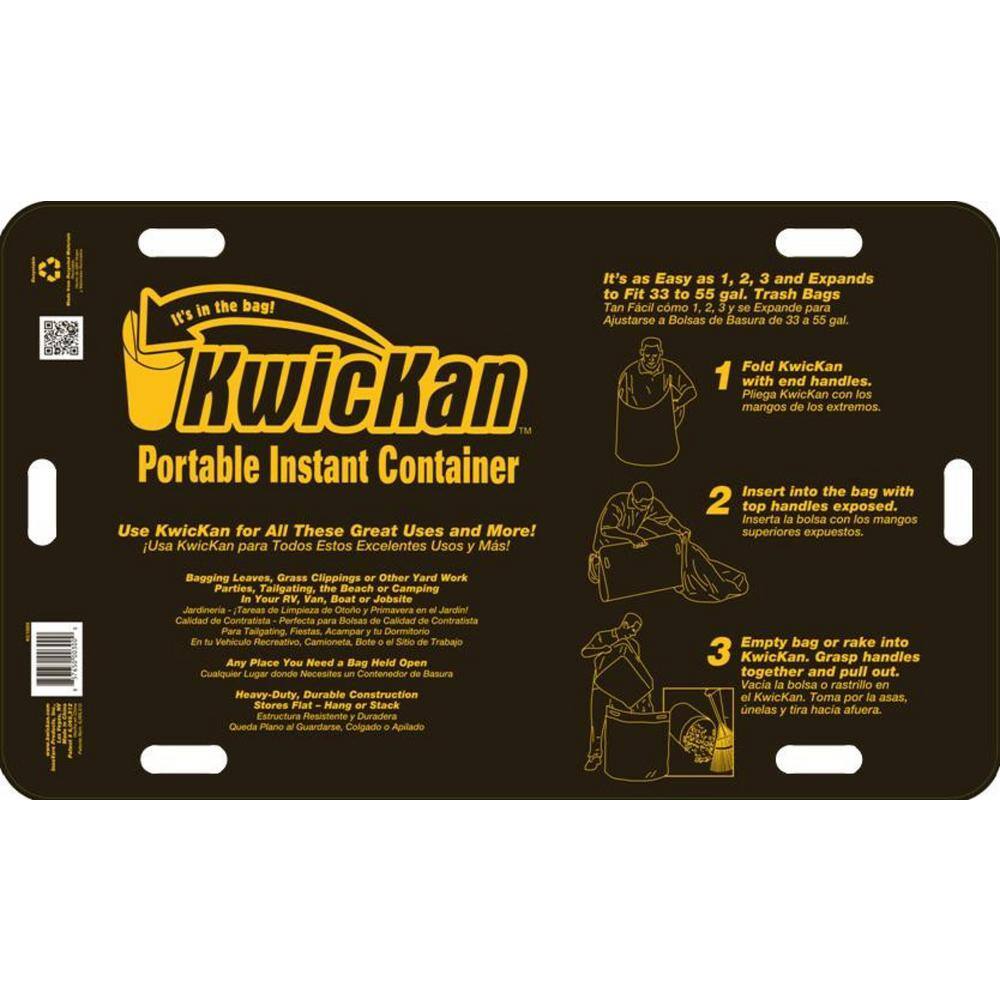 KwicKan 33-55 Gal. Portable Instant Container KC100IS - The Home Depot