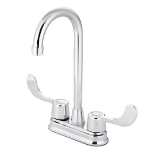 MOEN Chateau 2-Handle High-Arc Bar Faucet in Chrome 4903 - The Home Depot