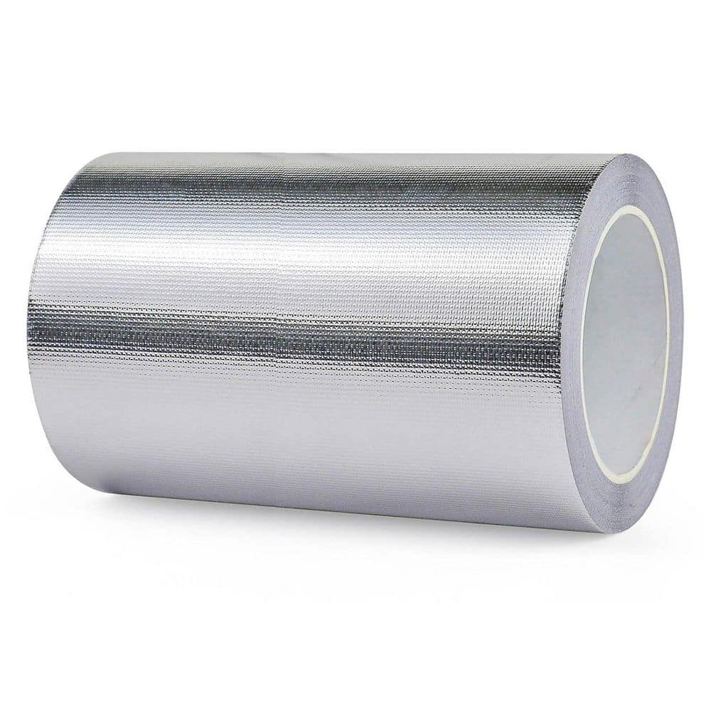 Adhesive Aluminum Foil Heat Shield Tape 7 in W x 66ft L Radiant Barrier ...