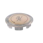 Glacier Bay Aragon Tub and Shower Index Cap - Hot RP90013 - The Home Depot