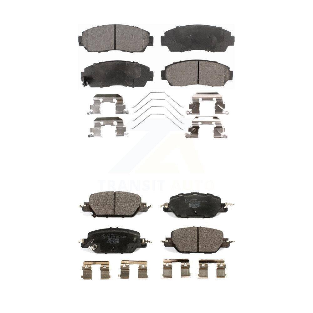 TEC Front Rear Ceramic Brake Pads Kit For 20-22 Honda CR-V FULL HYBRID ...