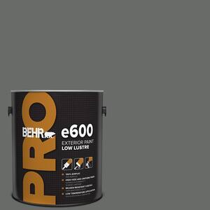BEHR PRO 5 gal. #BNC-26 Lunar Basalt Low Luster Exterior Paint PR62305 ...