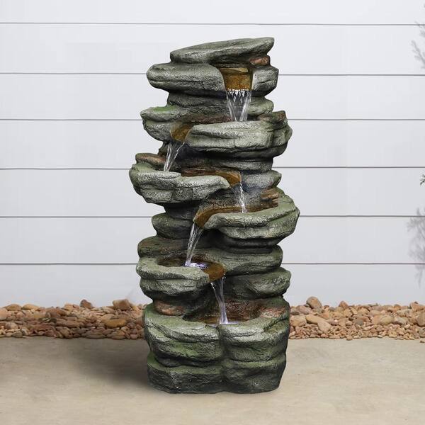 Fiberglass Fountains And Waterfalls