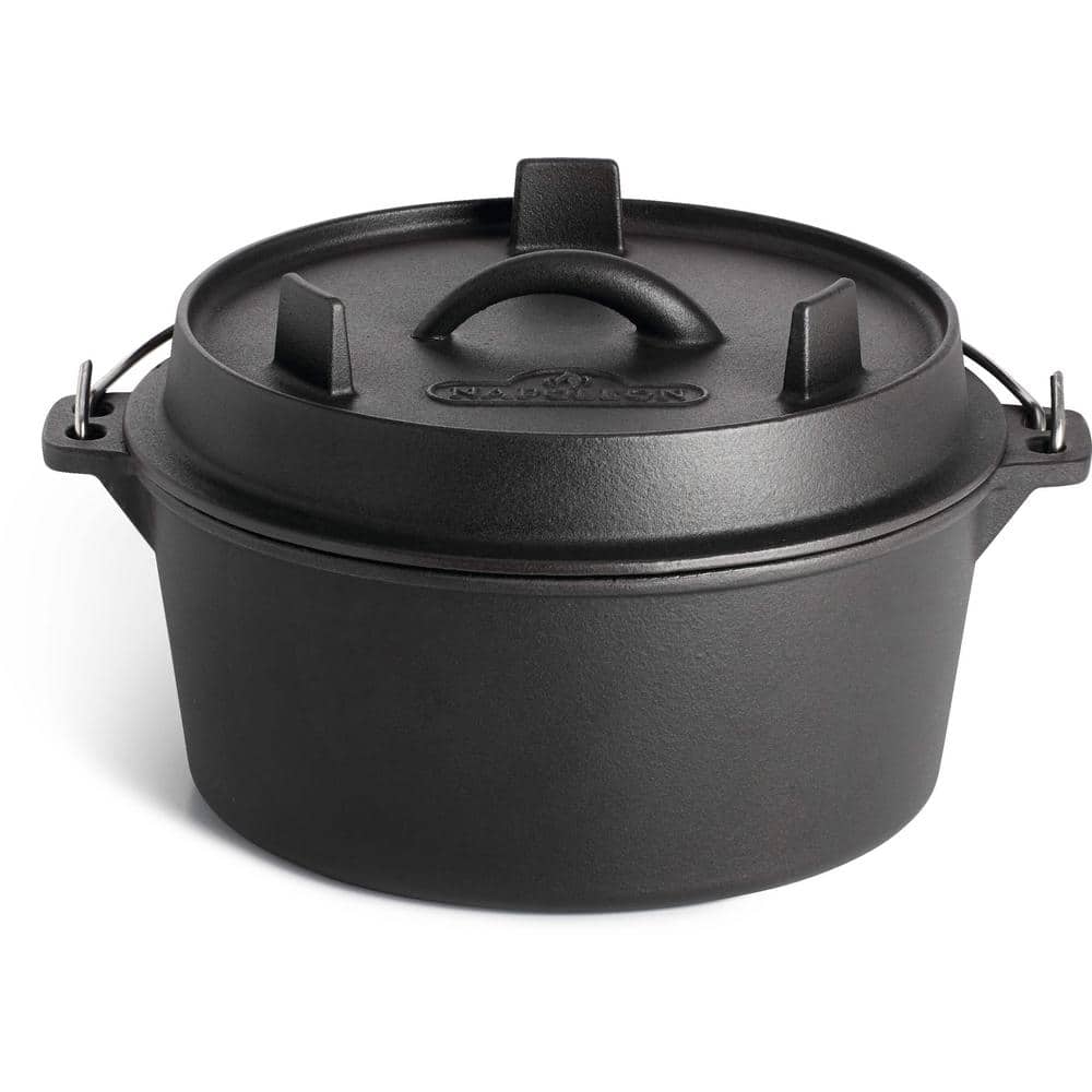 NAPOLEON 4.5 qt. Cast Iron Dutch Oven 56062 - The Home Depot
