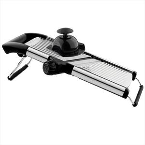 Wudkey Adjustable Stainless Steel Mandoline Slicer with Cut-Resistant ...