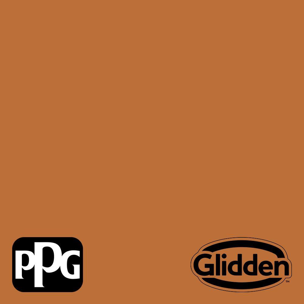 Glidden 8 oz. PPG1201-7 Lucky Penny Satin Interior Paint Sample PPG1201 ...