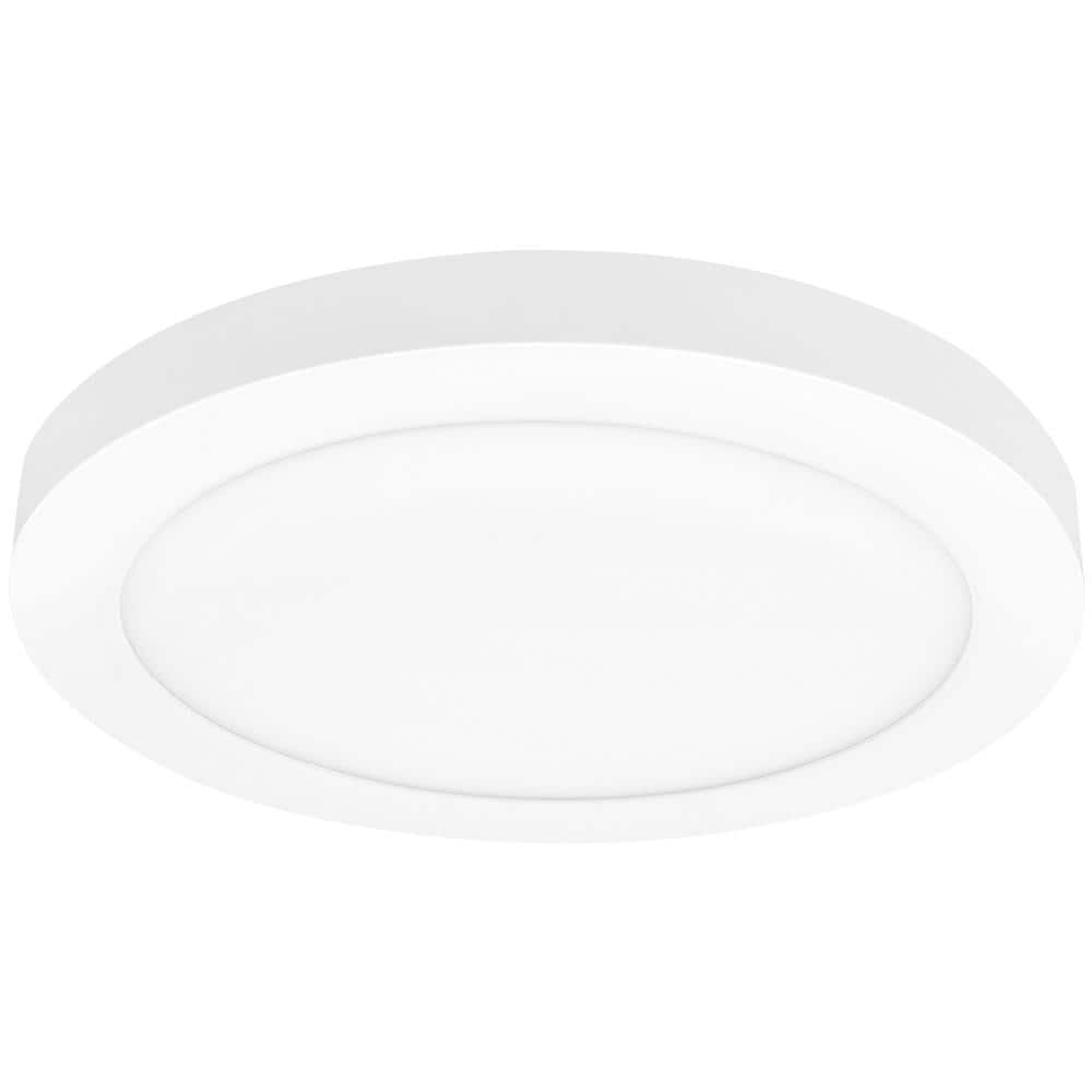 Maxxima 15 in. LED Flush Mount Ceiling Light Fixture, 2100 Lumens 5 CCT ...