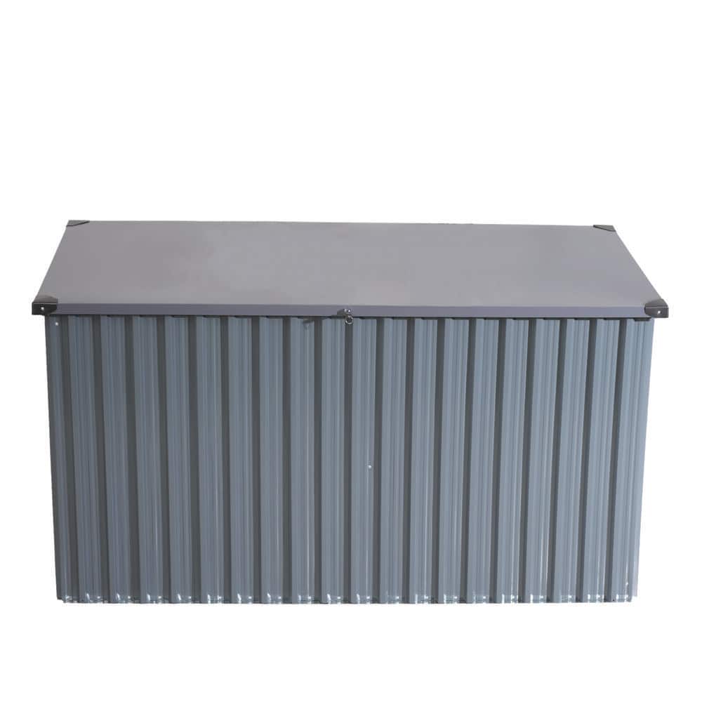 moda furnishings 312 Gal. Water Resistant Steel Lockable Deck Box MO ...