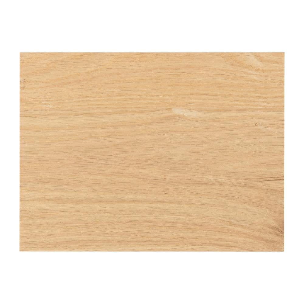 Walnut Hollow 3/4 in. x 9 in. x 12 in. Edge-Glued Oak Hardwood Board ...