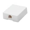 Commercial Electric Surface Mount Ethernet Jack, White 468 8C WH - The ...