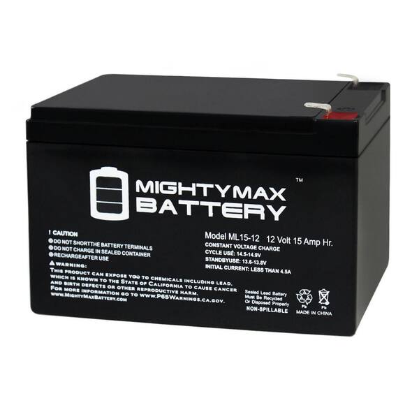 MIGHTY MAX BATTERY 12V 15AH Replacement Battery for Altered Electric ...