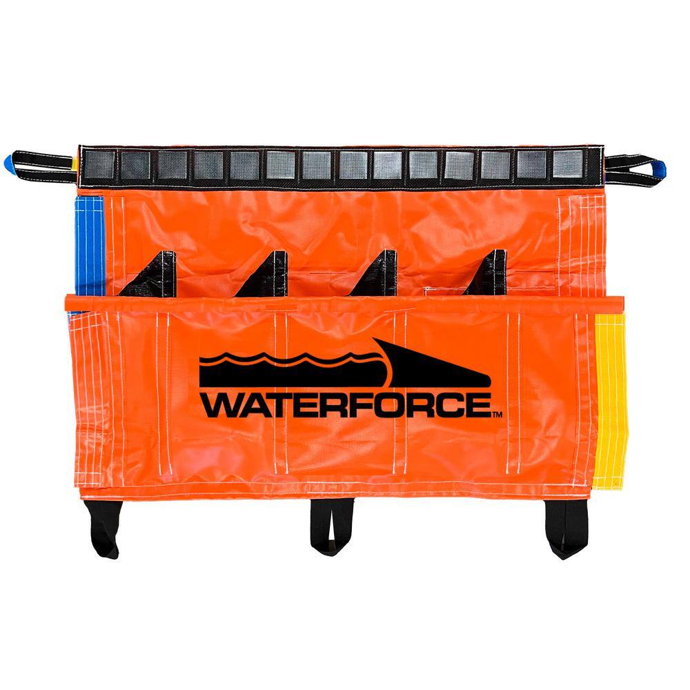 Quick Dam Water Force 14 in. x 50 ft. Portable Flood Dam QDWGWL-1450 ...