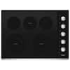 Whirlpool 30 in Radiant Electric Ceramic Glass Cooktop in Stainless ...