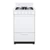 Summit Appliance 20 in. 2.5 cu. ft. Gas Range in White WNM110P - The ...