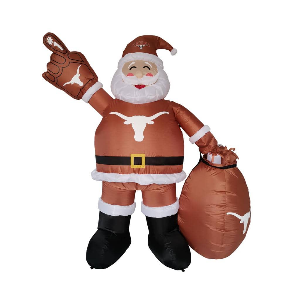 logobrands 7 ft. Texas Santa Inflatable 620327 - The Home Depot