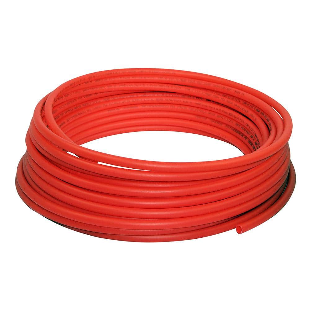 PLUMBFLEX 1/2 in. x 1000 ft. Red PEX A Tubing Oxygen Barrier Hydronic ...