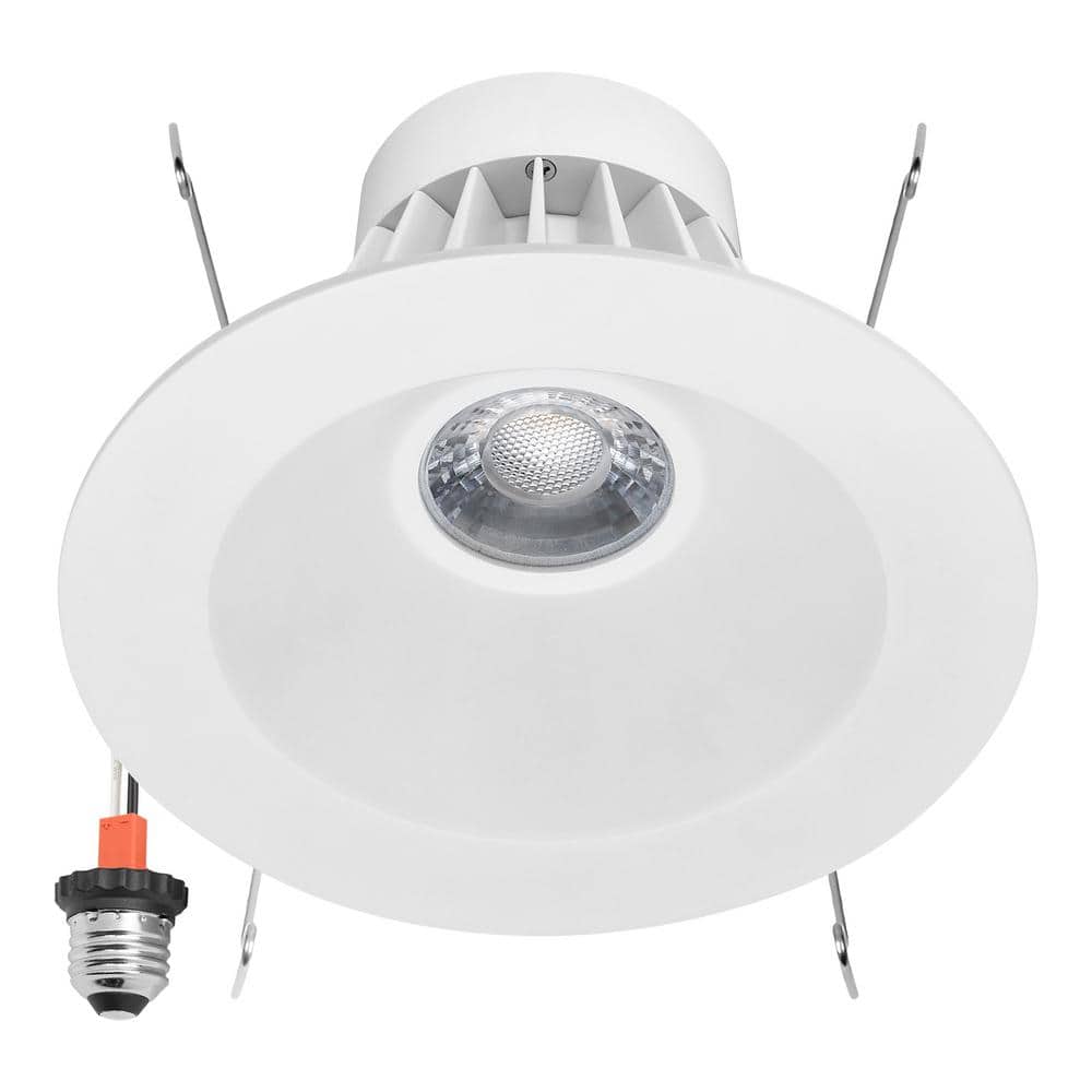 Maxxima 5 in. and 6 in. Retrofit Round Recessed Anti-Glare LED ...