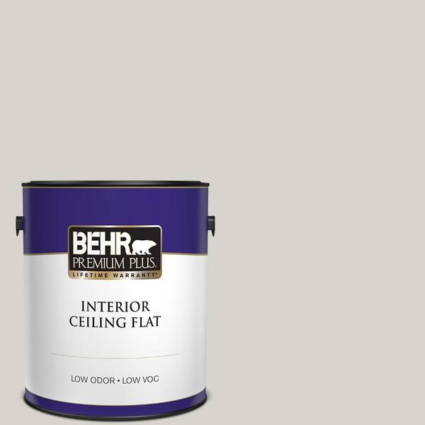 BEHR PREMIUM PLUS 1 gal. #PPU25-10 Soft Secret Ceiling Flat Interior ...