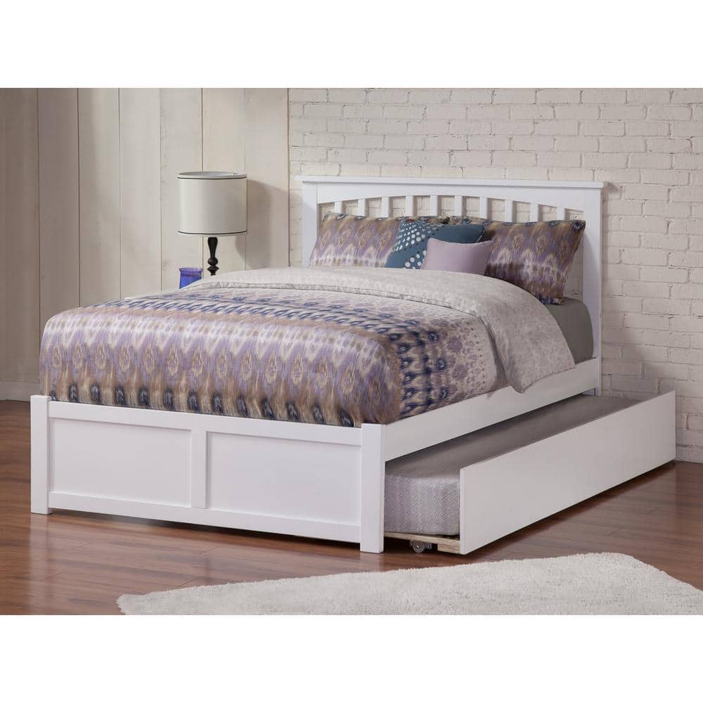 Reviews For Afi Mission White Solid Wood Frame King Platform Bed With