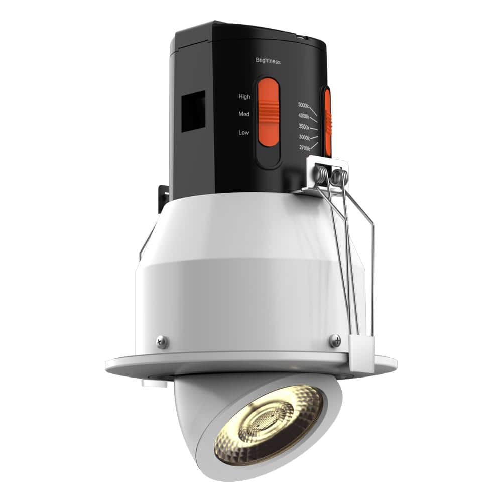 KODO Premium Downlight 4 in. White New Construction/Remodel IC Rated ...