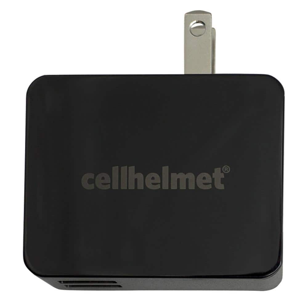 cellhelmet 2.4-Amp Dual-Port Smart Wall Charger WALL-2.5/2-B - The Home ...