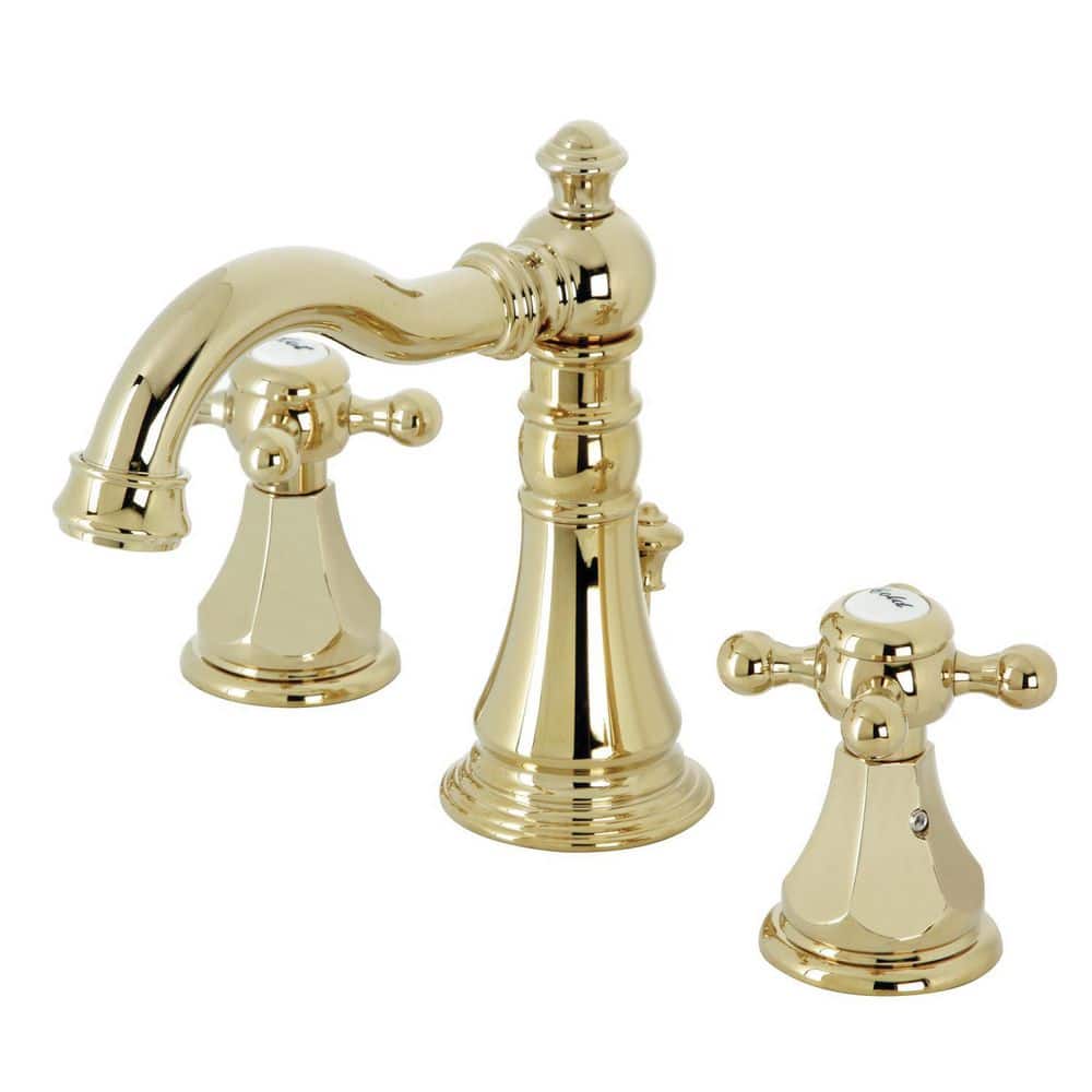 Kingston Brass Metropolitan 2-Handle 8 in. Widespread Bathroom Faucets ...