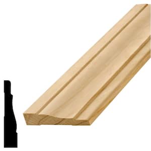 Alexandria Moulding WM 432 9/16 in. x 3-1/2 in. Pine Casing 0W432 ...
