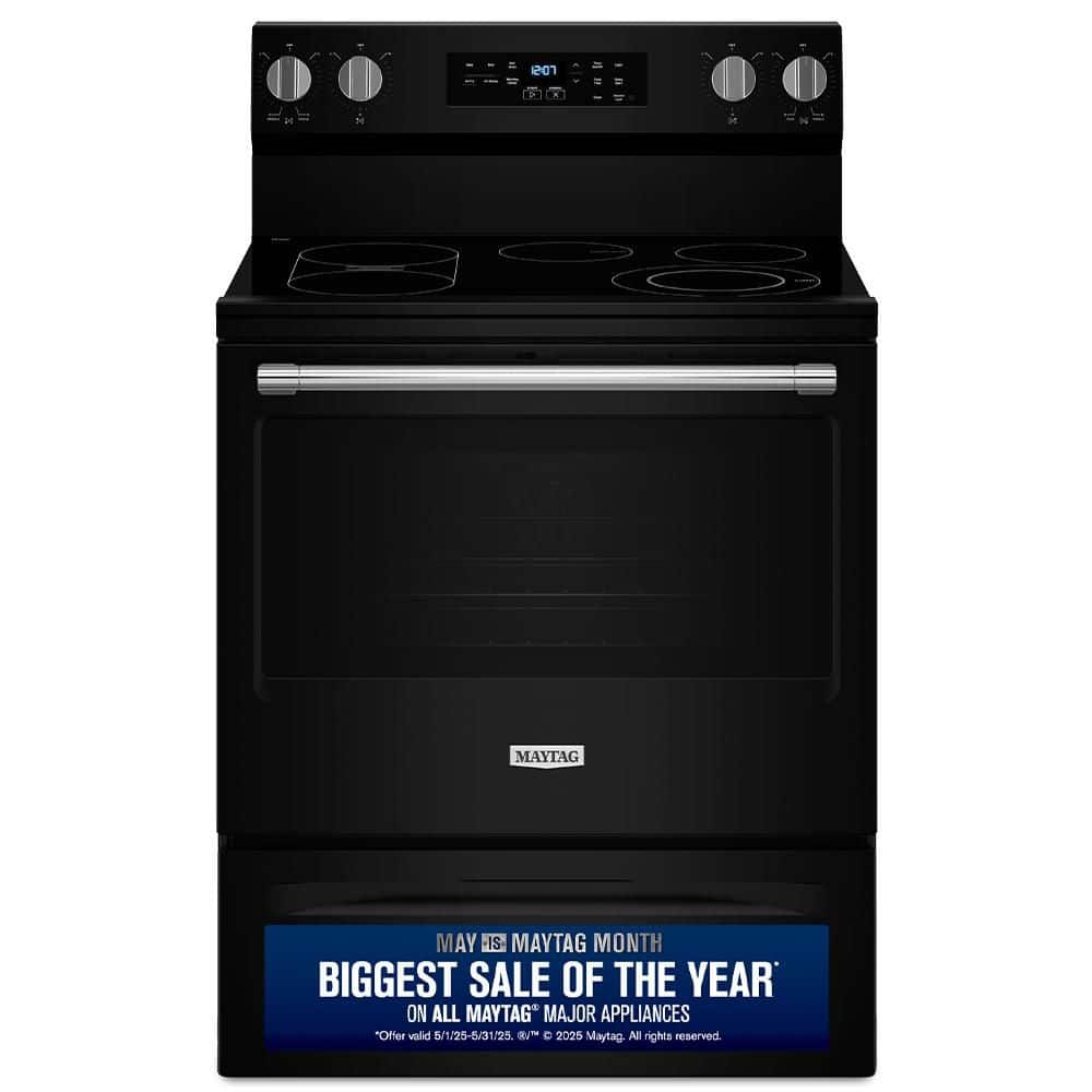 Reviews for Maytag 30 in. 5-Element Freestanding Electric Range in ...