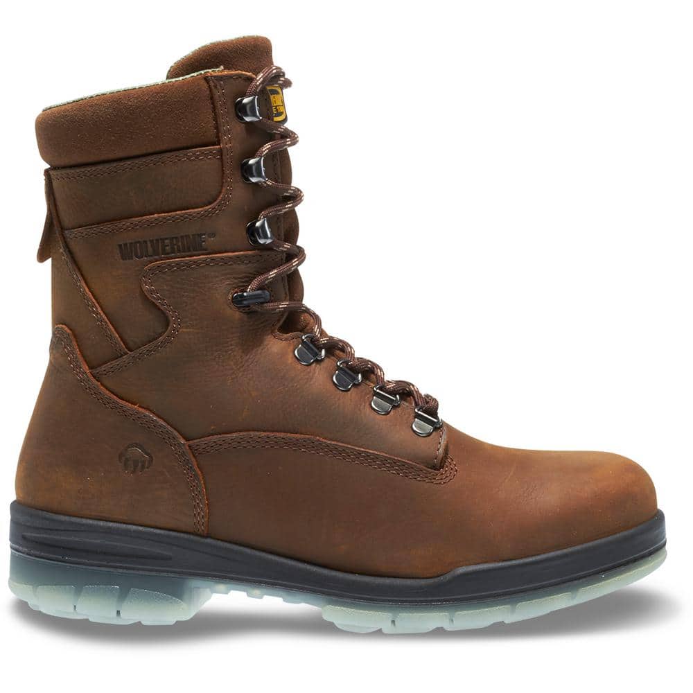 Wolverine Men's I-90 Durashocks Waterproof 8'' Work Boots - Steel Toe ...