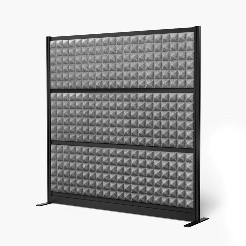 Luxor 70 in. W x 70 in. H Studio Modular Wall Room Divider System ...