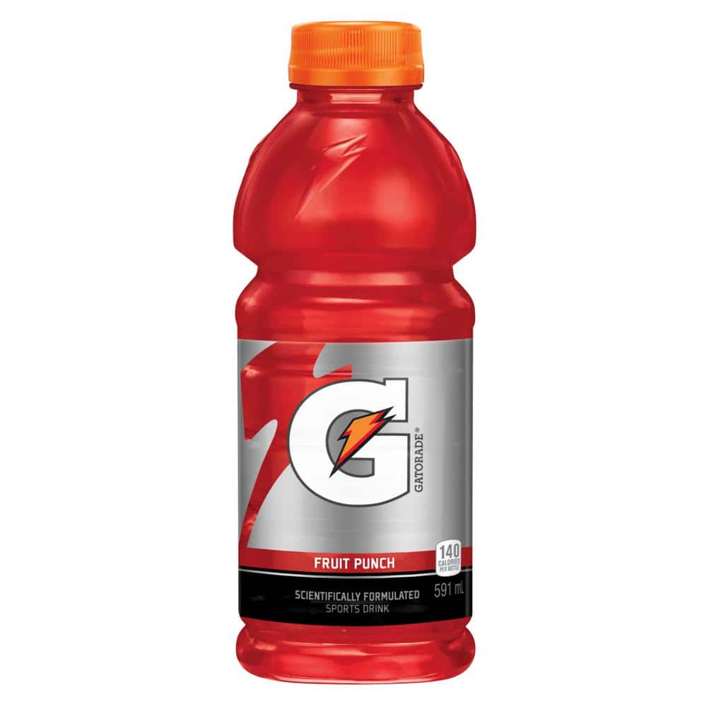 PEPSICO Gatorade Fruit Punch 20 oz. 4-Pack 130370 - The Home Depot