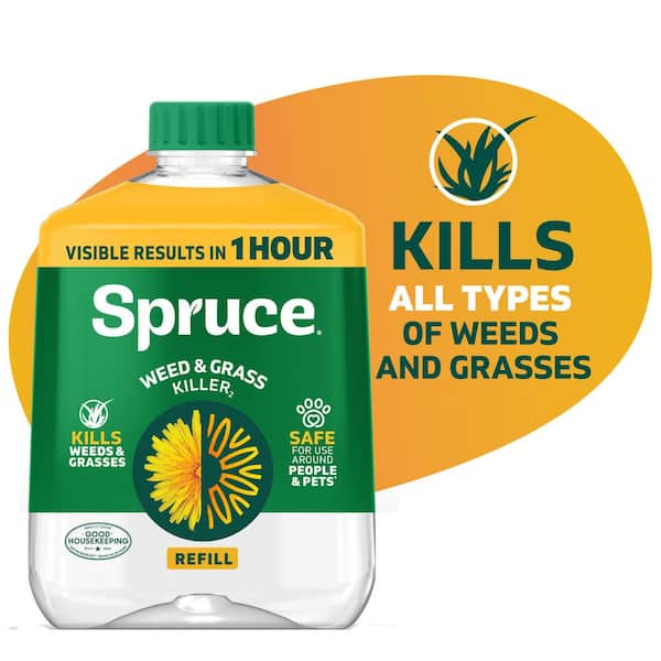 Spruce 64 oz. Snap and Spray Weed and Grass Killer Refill 081012130001 ...
