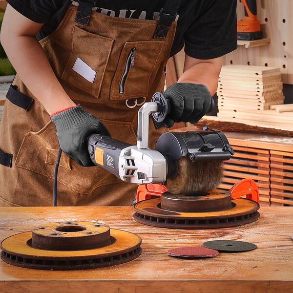 Metal Polish SPTA 1200W Burnishing Mini Polishing Machine Sanding Wheel ...