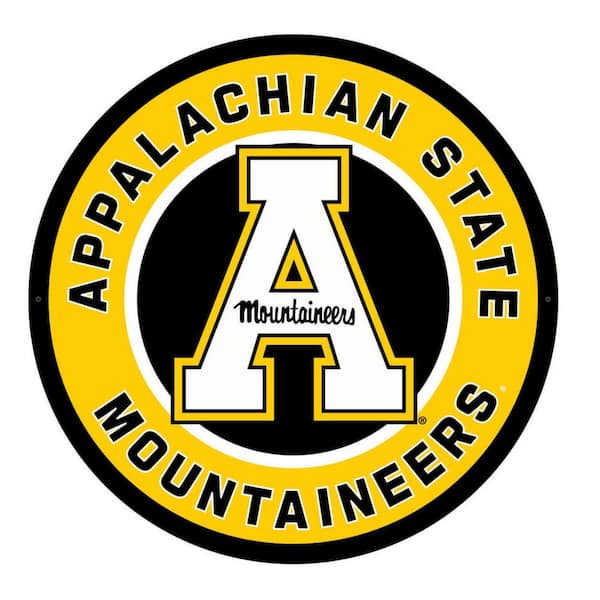 Evergreen Appalachian State University Round 23 in. Plug-in LED Lighted ...
