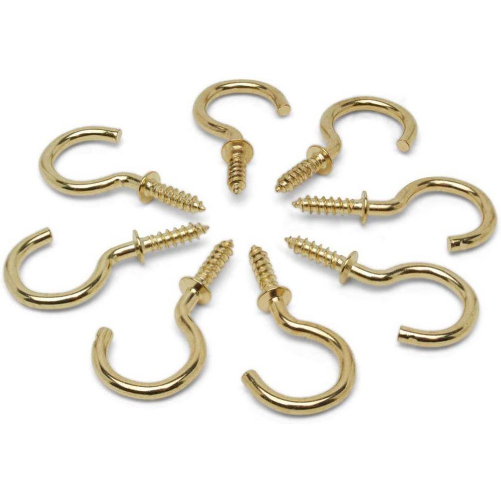 Woodpeckers Crafts Cup Hooks Screw in 7/8 in. - (250-Pack) MF-HKC-78 ...