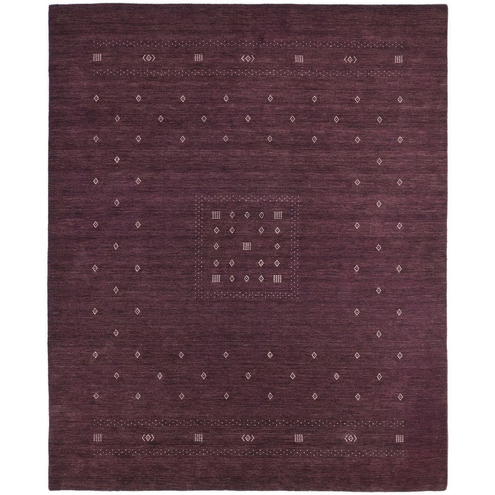 Solo Rugs Simi Purple 3 ft. x 5 ft. Tribal Indoor Area Rug S9417 ...