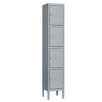 Mlezan 3-Tier Tall Locker Cabinet with Keys Metal Storage Loker 17 in ...