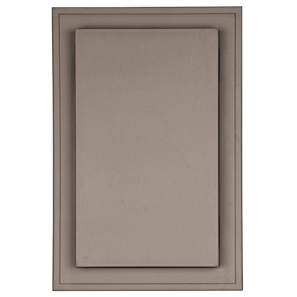 Mid America 8 in. x 12 in. #008 Natural Clay Jumbo Square Mounting ...