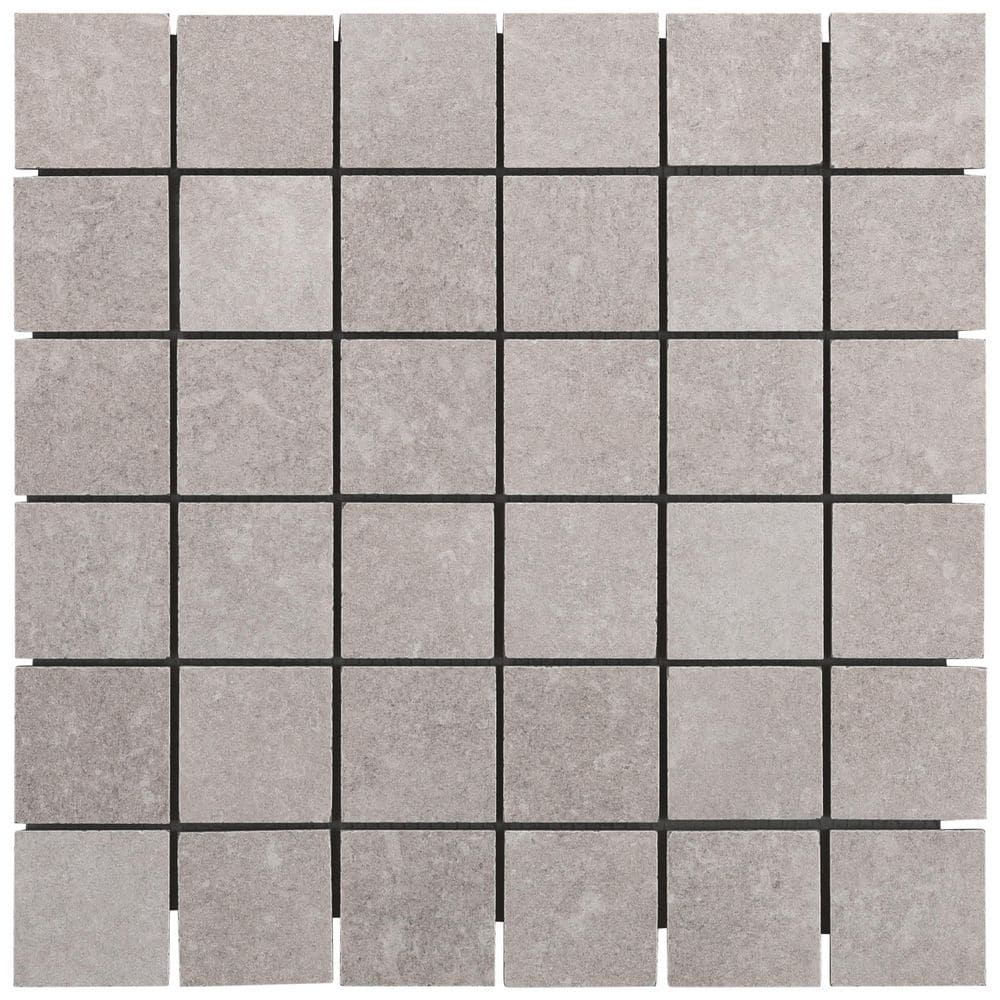 Ivy Hill Tile Urbane Linen Warm Gray 4 in. x 0.35 in. Matte Porcelain ...