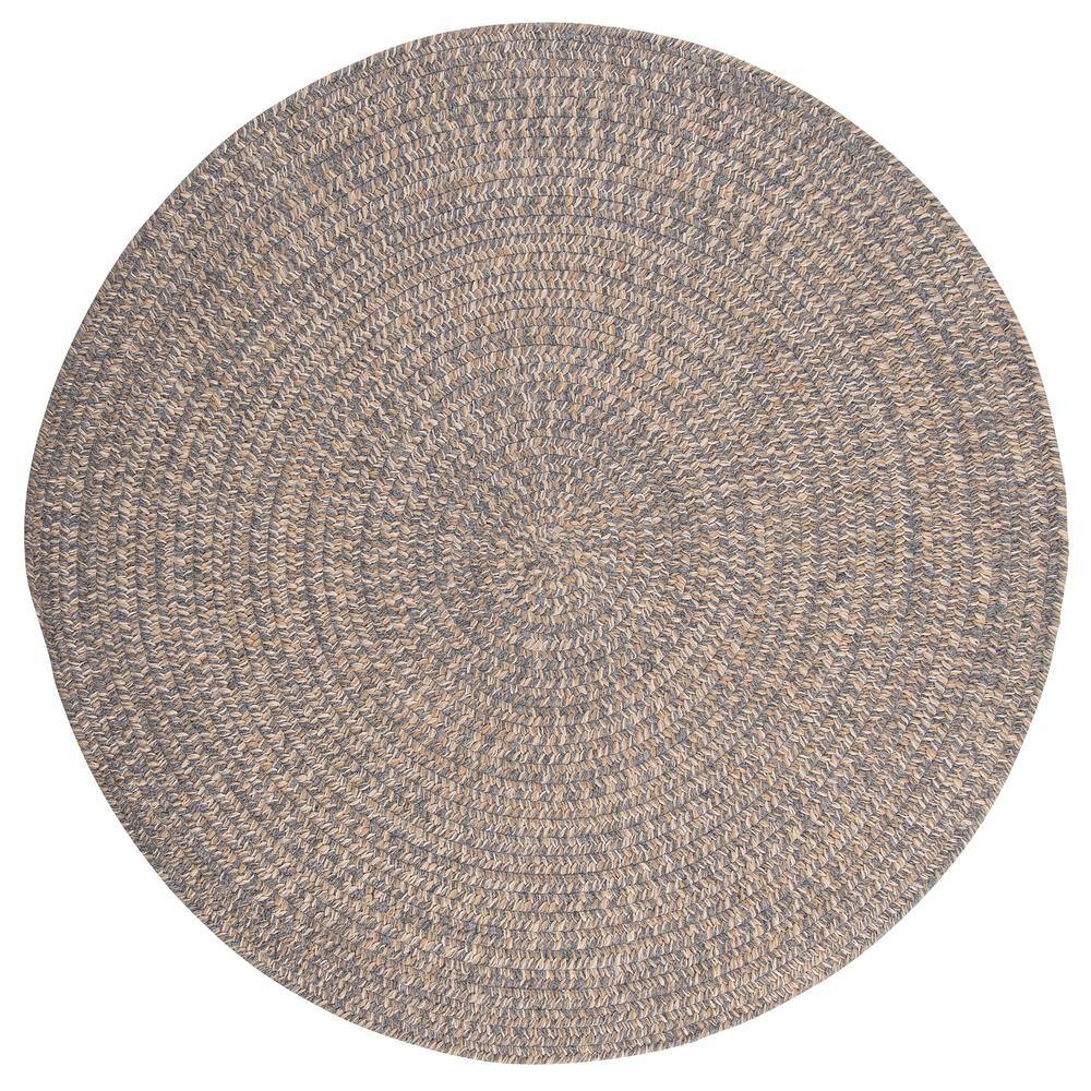 Home Decorators Collection Cicero Gray 12 ft. x 12 ft. Round Area Rug ...