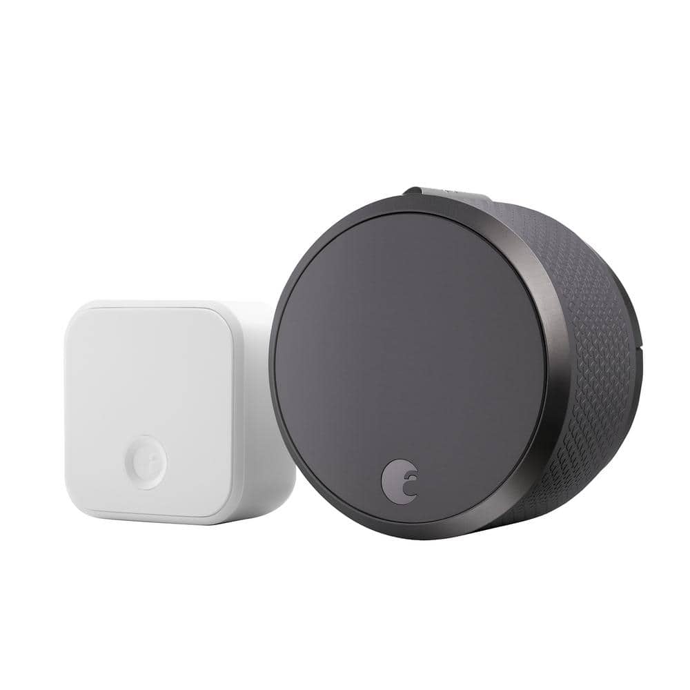 August Smart Lock Pro + Connect, Dark Gray AUG-SL03-C02-G03 - The Home ...