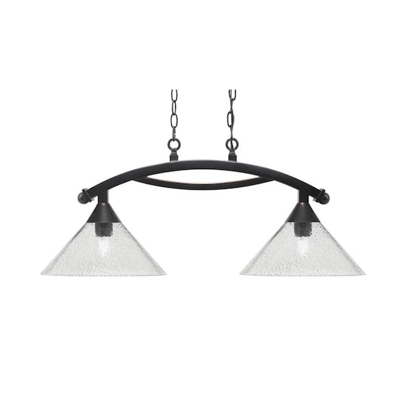 Bridgewater 2 Light Black Copper Linear Chandelier, Any room with 12 in ...